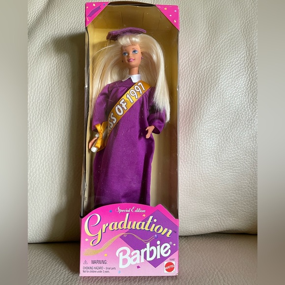 Barbie | Toys | Congratulations Barbie New In Box 997 Graduation Barbie ...